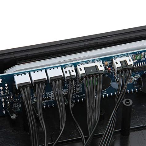 5 25 Fan Controller Computer Fan Controller Cpu Hdd Sys Temperature Display Lcd Front Panel