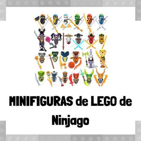 Minifiguras De LEGO De Ninjago