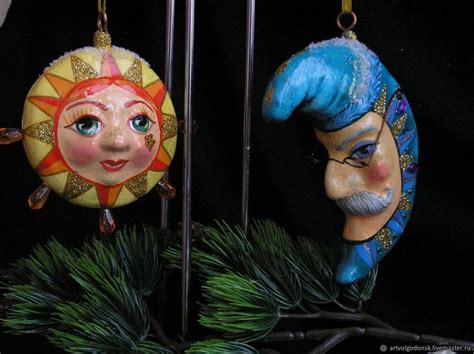 Набор Ёлочных игрушек в интернет магазине на Ярмарке Мастеров Елочные игрушки Волгодонск