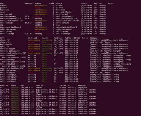 Juju Ubuntu Openstack Deployment Hook Failed Install Ask Ubuntu