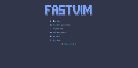 Github Fastvimfastvim 🚀 An Neovim Distribution For The Stubborn Martian Hacker 👽 Written