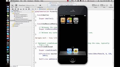 Iphone Ipad Tutorial Lesson Uipickerview Controller Youtube