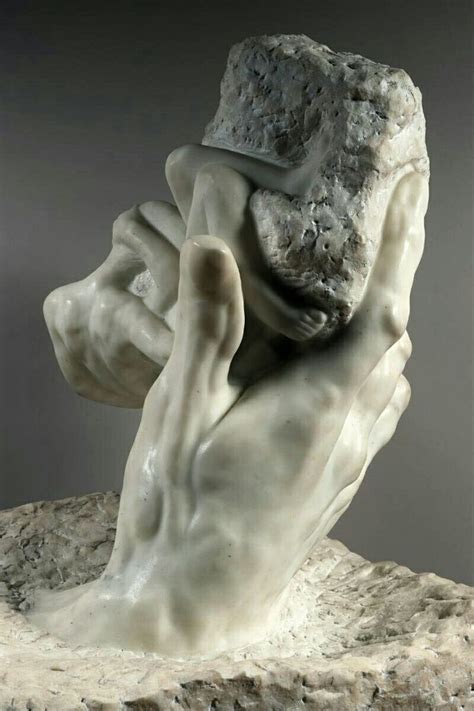 Auguste Rodin The Hand Of God 1902 Prototype Of The 1896 1898