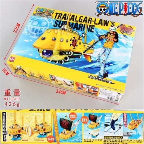 Sk Hot Anime One Piece Marine Pirate Boat Thousand S Figs Statue Pvc