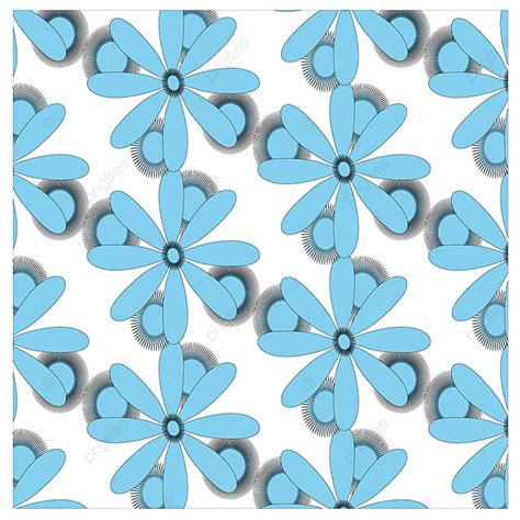 파란 꽃 패턴 벡터 원활한 무늬 플라워 패턴 벡터 패턴 배경 일러스트 및 사진 무료 다운로드 Pngtree