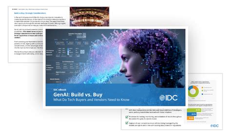 Idc Genai Build Vs Buy Idc Ebook Ebook