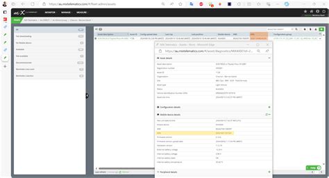 Discrepancy Between Asset List Page And Diagnostics Values