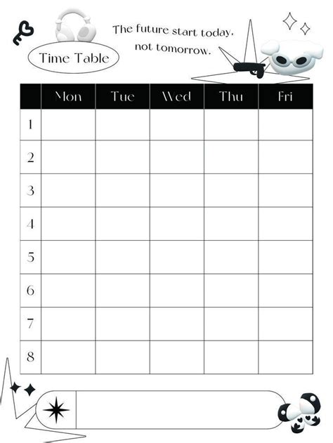 Enregistrements Rapides에 있는 Yura 261님의 핀 스터디 플래너 수업 시간표 학교 시간표