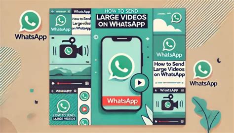 How to Send Large Videos on WhatsApp (Android & iPhone)
