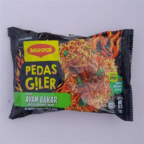 Maggi Pedas Giler Perisa Ayam Bakar Roasted Chicken Flavour Noodles Noodlespk
