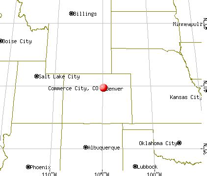 Commerce City Map