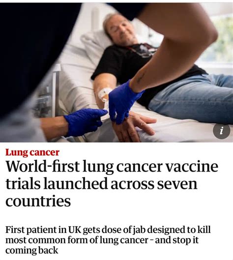 Professor Erwin Loh On Linkedin Mrna Lungcancer Vaccine Bnt116