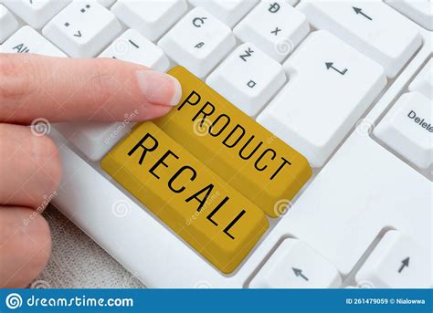 Inspiration Showing Sign Product Recall Business Overview Request To Return The Possible