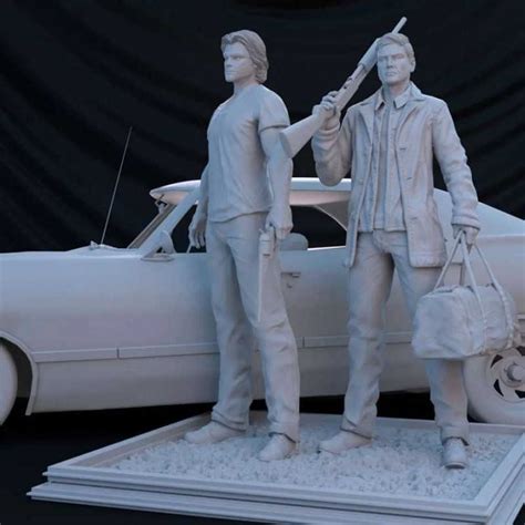 Supernatural Diorama Stl 3d Print Files