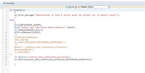 sc redir to other app with target link coming from a var general