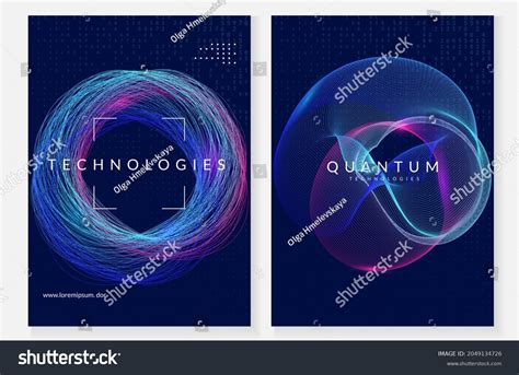 Big Data Concept Digital Technology Abstract Stock Vector Royalty Free