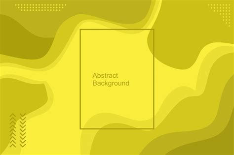 Premium Vector | Yellow abstract vector design with wave pattern use gradient style background ...