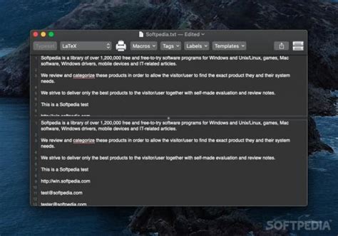 Texshop Download Mac Softpedia