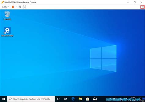Presentation Of The Vmrc Console Vmware Remote Console Allowing You To Manage Your Vms On