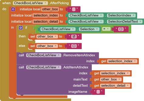 multiple selection via listview possible mit app inventor help mit app inventor community