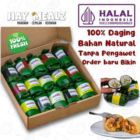 Jual Lemper Ayam Rasa Varian Hay Cemilz Isi 15 Pcs Ayam Kecap Di