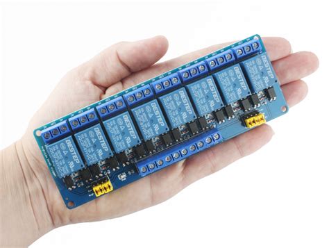 Módulo Relé 3v 10a 8 Canais Com Optoacopladores Para Esp32 Usinainfo