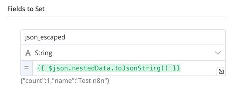 Add Json Escape Expression Feature Requests N8n Community