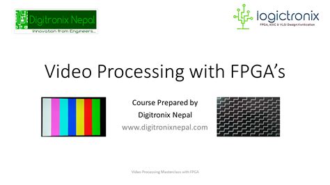 Video Processing With Zynq LogicTronix