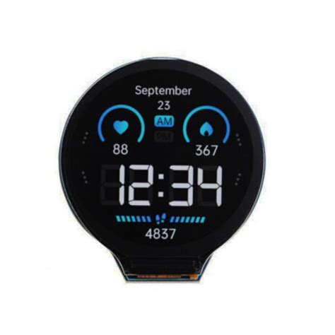 Waveshare Esp32 S3 Development Board 32 Bit Lx7 Dual Core Processor Integrates Gc9a01 Display