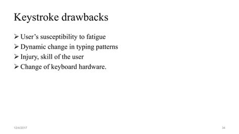 Keystroke Dynamics Support For Authentication Pptx