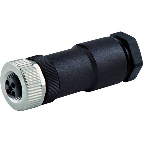 Murr Elektronik M12 Bu 0° T Cod Self Connecting Screw Terminal 4 Pin Max 1 5mm² Digitec