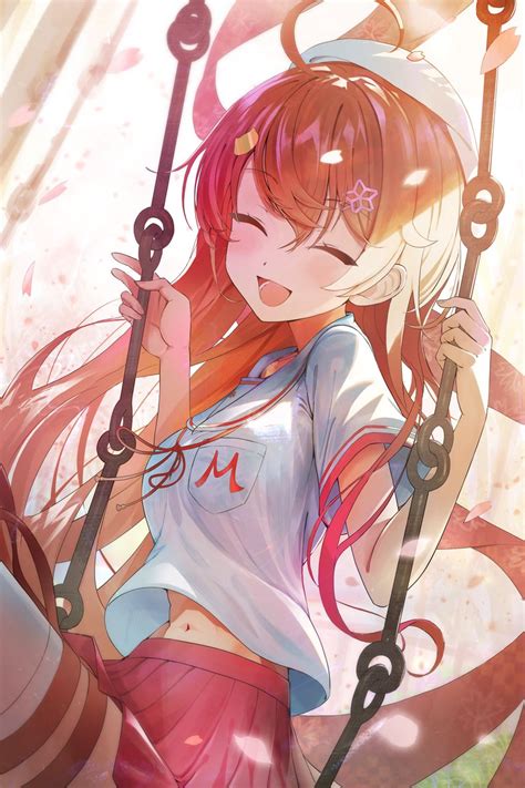 Sakura Miko And Sakura Miko Hololive Drawn By Atatatatame Danbooru