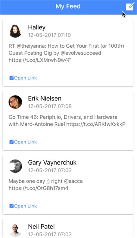Building An Ionic Twitter App With Timeline And Tweets Devdactic