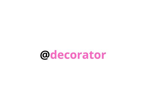 Python Decorator Behitek
