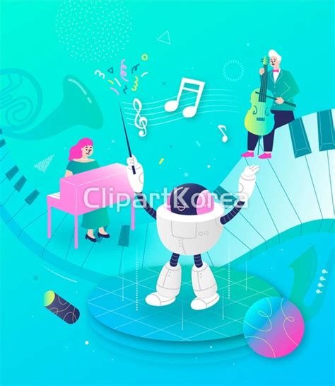 일러스트 클립아트코리아 통로이미지주