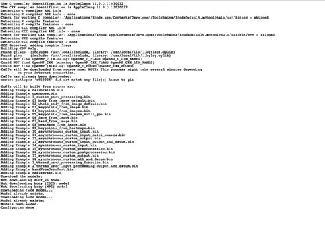 Zsh No Such File Or Directory Build Examples Openpose Openpose Bin Issue Cmu