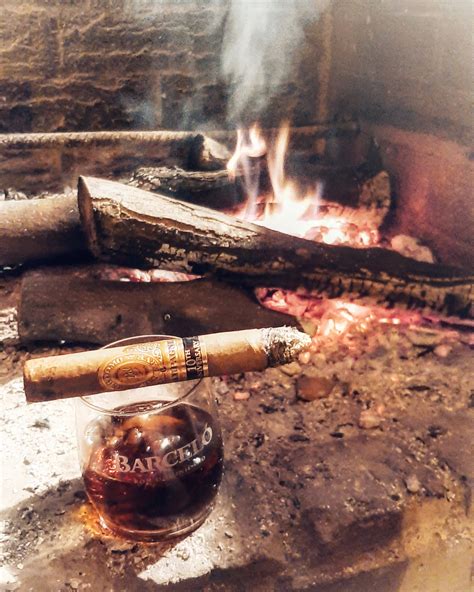 Getting Stir Crazy Decided To Hang Out By The Fire Brisk Kinda Night And Light Up And Sip On