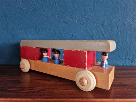 Vintage Bus Figurine By Kay Bojesen 1950s For Sale At Pamono