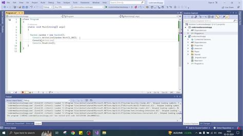 How Do I Generate A Random Integer In C Youtube