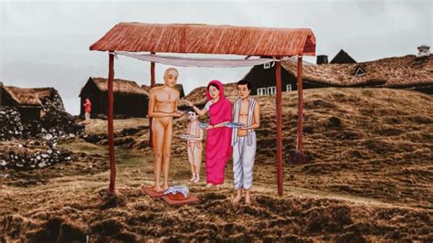 Digambar Jain Monk Taking His Meal Aharcharya