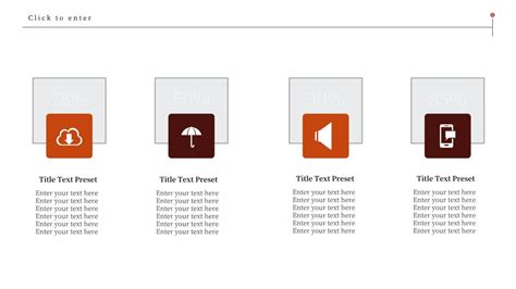 Set Of Four Different Icons Diagram Google Slide Theme And Powerpoint Template Slidedocs