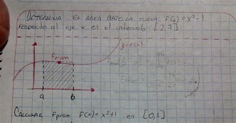 Tareas Diegom Valor Promedio De Una Funcion