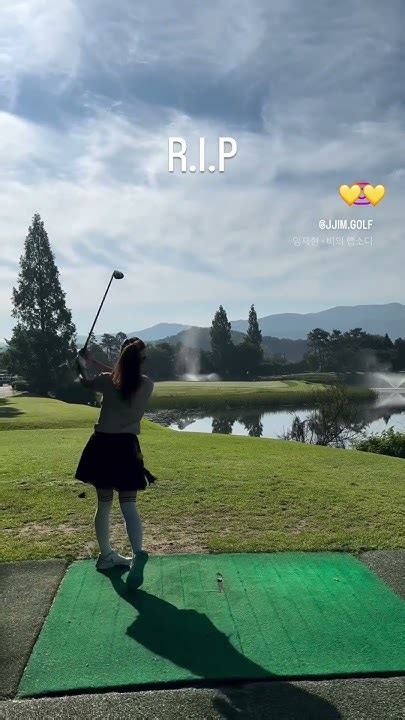 골프공 퐁당 골프치는여자 Golf 골프 골프스윙 Golfswing Youtube