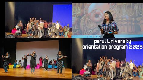 paruluniversity orientation pogram cse in 2023 parul