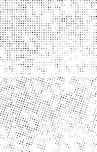 Premium Vector A Black And White Background With A Halftone Dot
