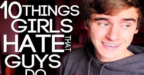 10 Things Guys Do That Girls Hate Unattractive Things Men Unknowingly