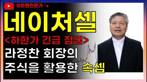 주식 네이처셀 주가 전망│하한가로 직행 2018년 92 주가 하락의 공포가 재연되나 하한가 네이처셀 Youtube