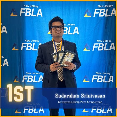 Fbla Leadership Setonhall Nationalsbound Sudarshan Srinivasan