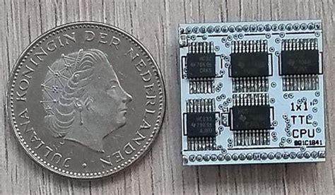 the smallest homebrewed ttl cpu in the world hackaday