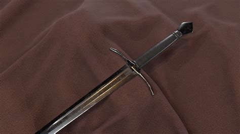 Bastard Sword - 3D Model by Nico_Ni